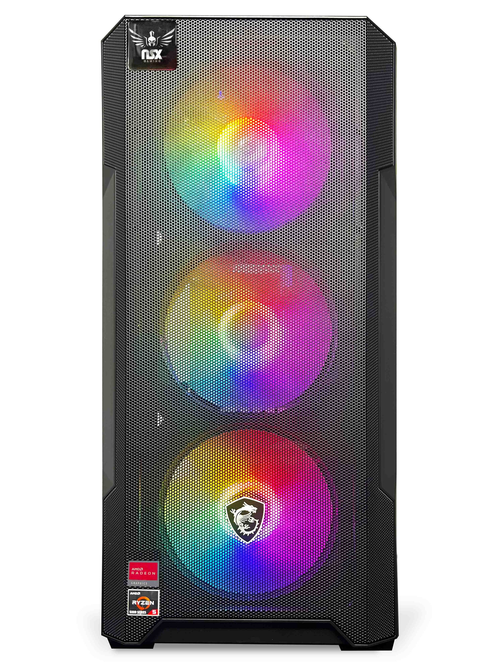 NSX GAMING Desktop Gaming Computer (Ryzen 7 5700G, 16GB DDR4 3600, 512 ...
