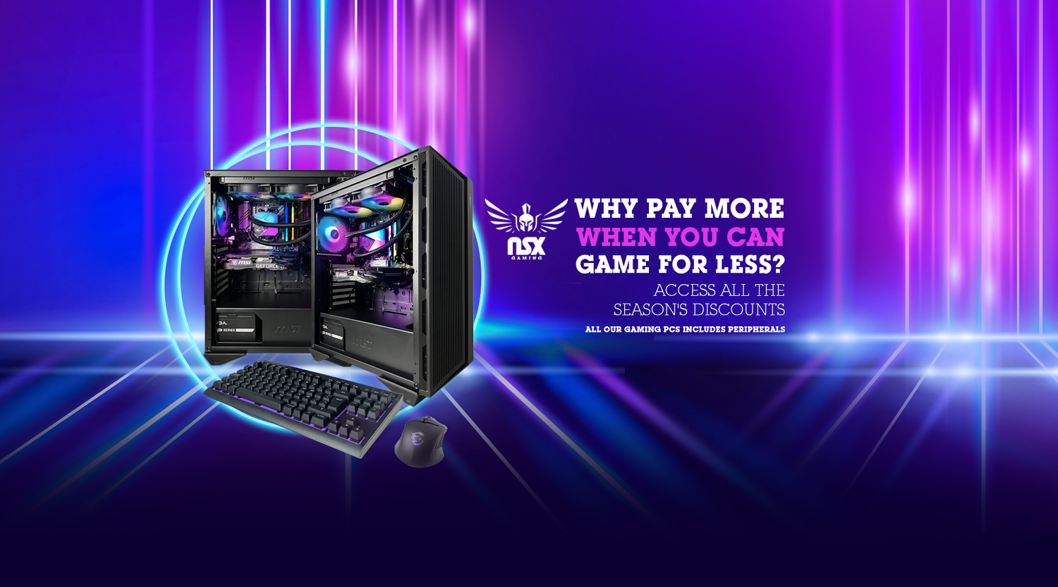 NSX Gaming | Buy high-quality gaming technology – NsxGamers